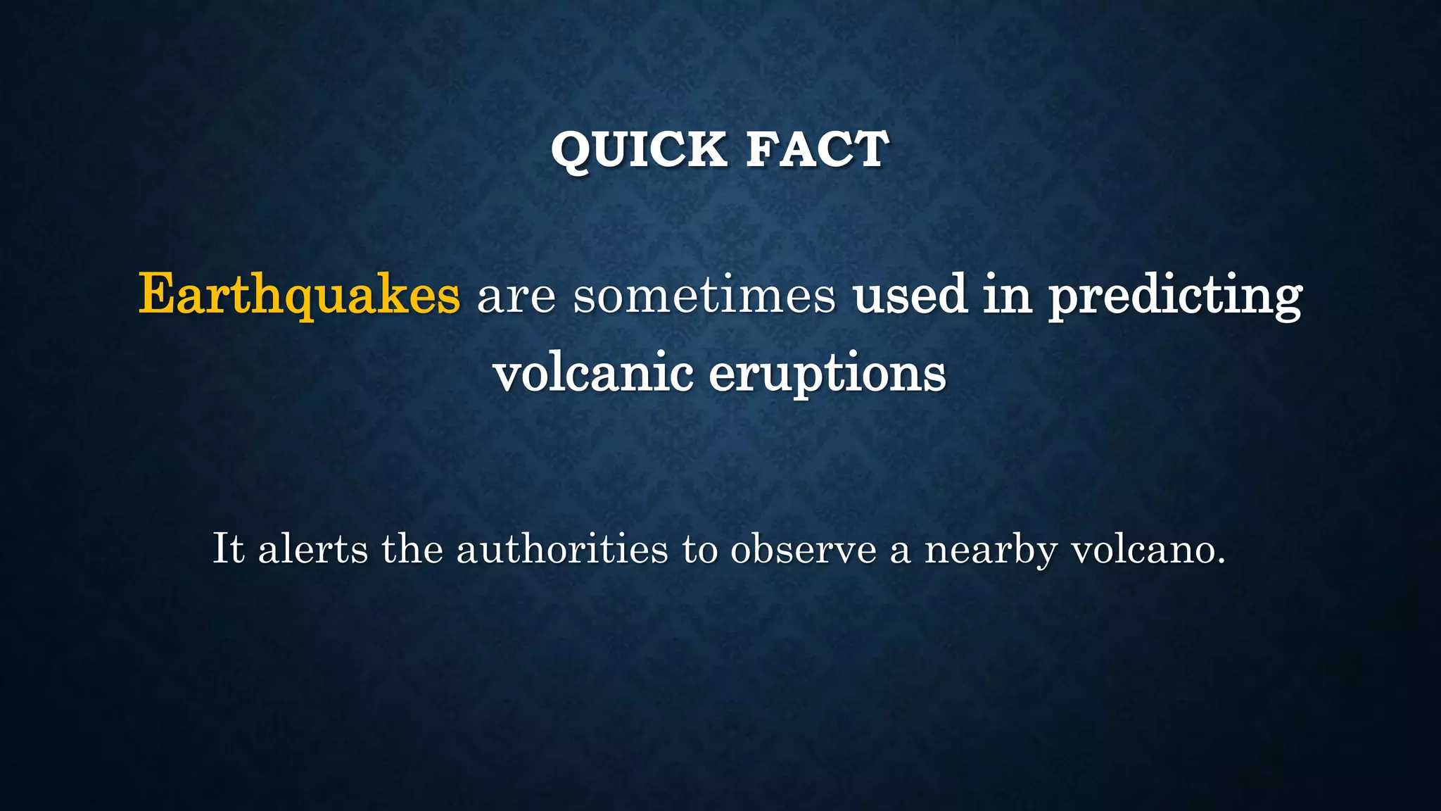 Natural Hazards: Earthquake and Volcanic Hazards + Mitigation and ...