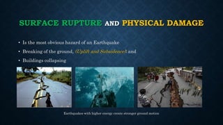 Natural Hazards: Earthquake and Volcanic Hazards + Mitigation and ...