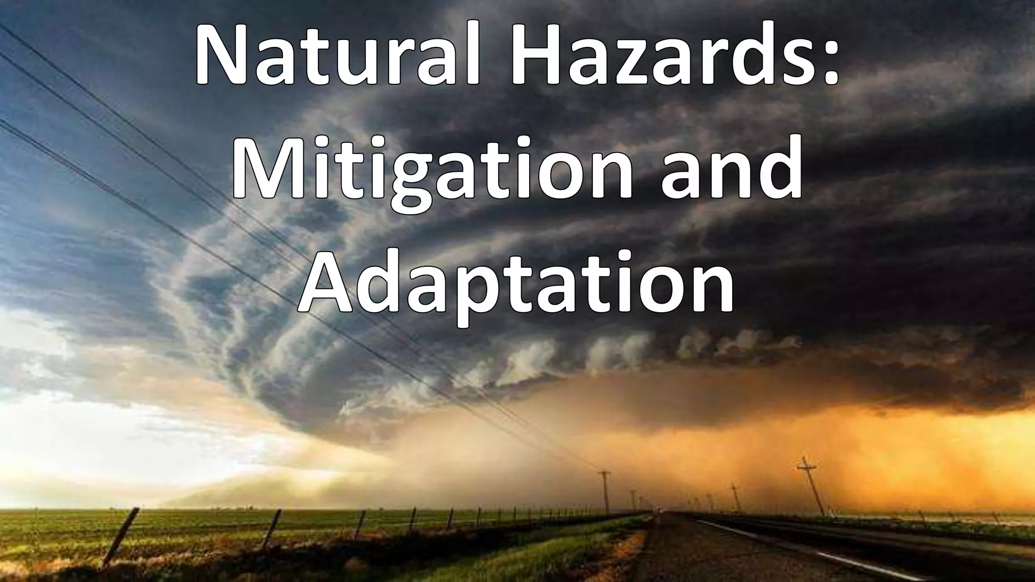 Natural Hazards - Earthquakes and Volcanoes | PPTX