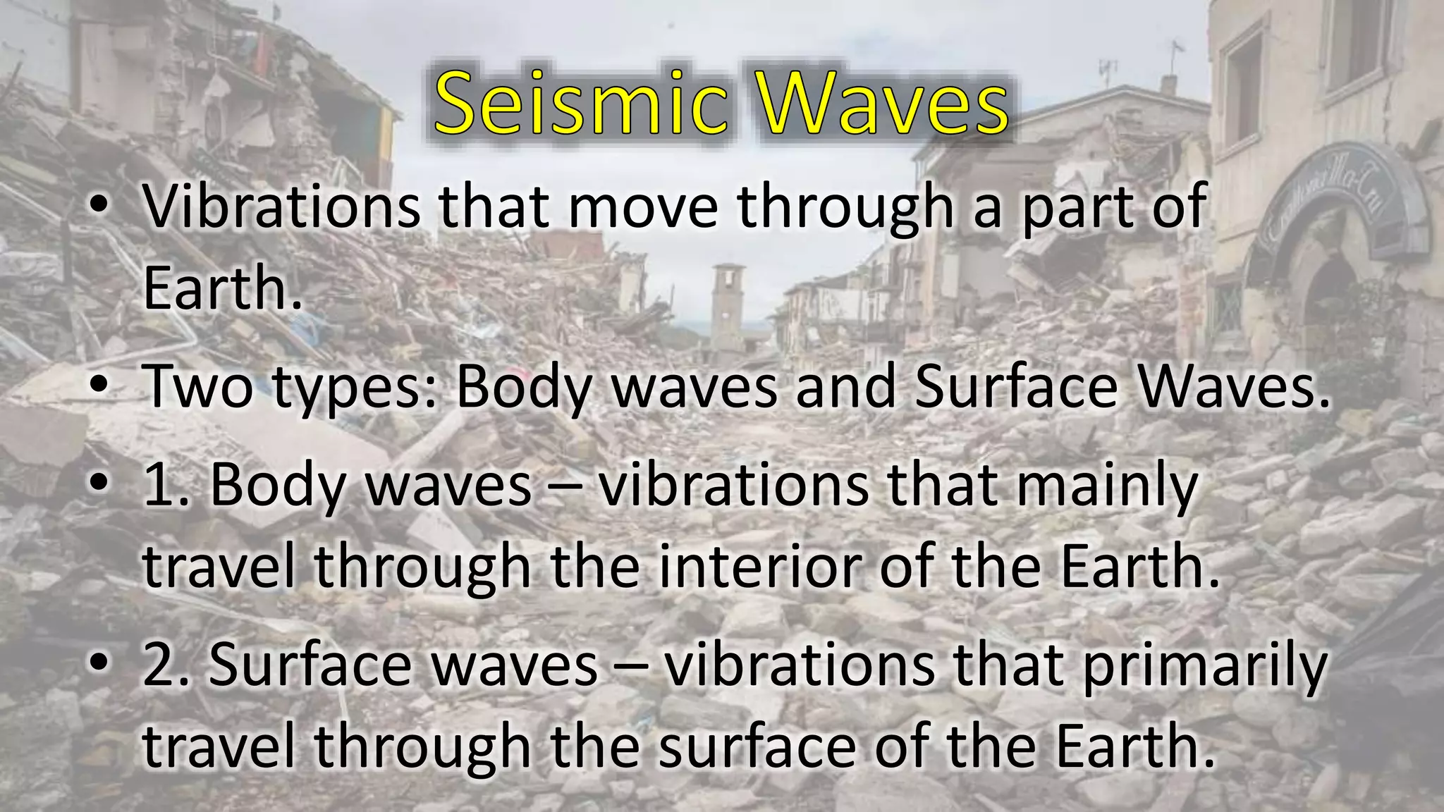 Natural Hazards - Earthquakes and Volcanoes | PPTX