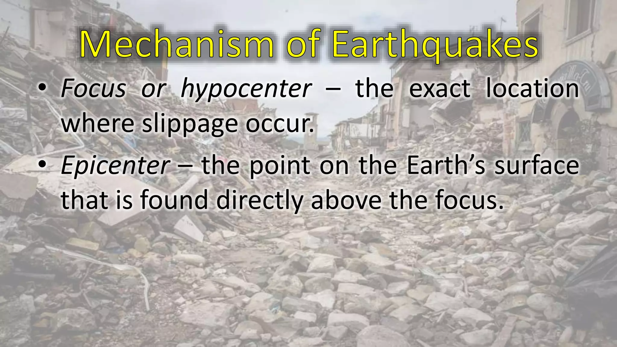 Natural Hazards - Earthquakes and Volcanoes | PPTX