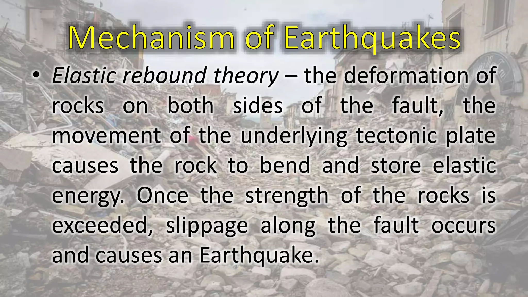 Natural Hazards - Earthquakes and Volcanoes | PPTX
