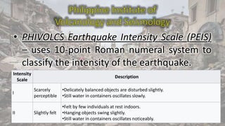 Natural Hazards - Earthquakes and Volcanoes | PPTX