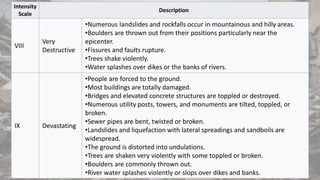 Natural Hazards - Earthquakes and Volcanoes | PPTX
