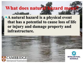 Natural hazards | PPTX