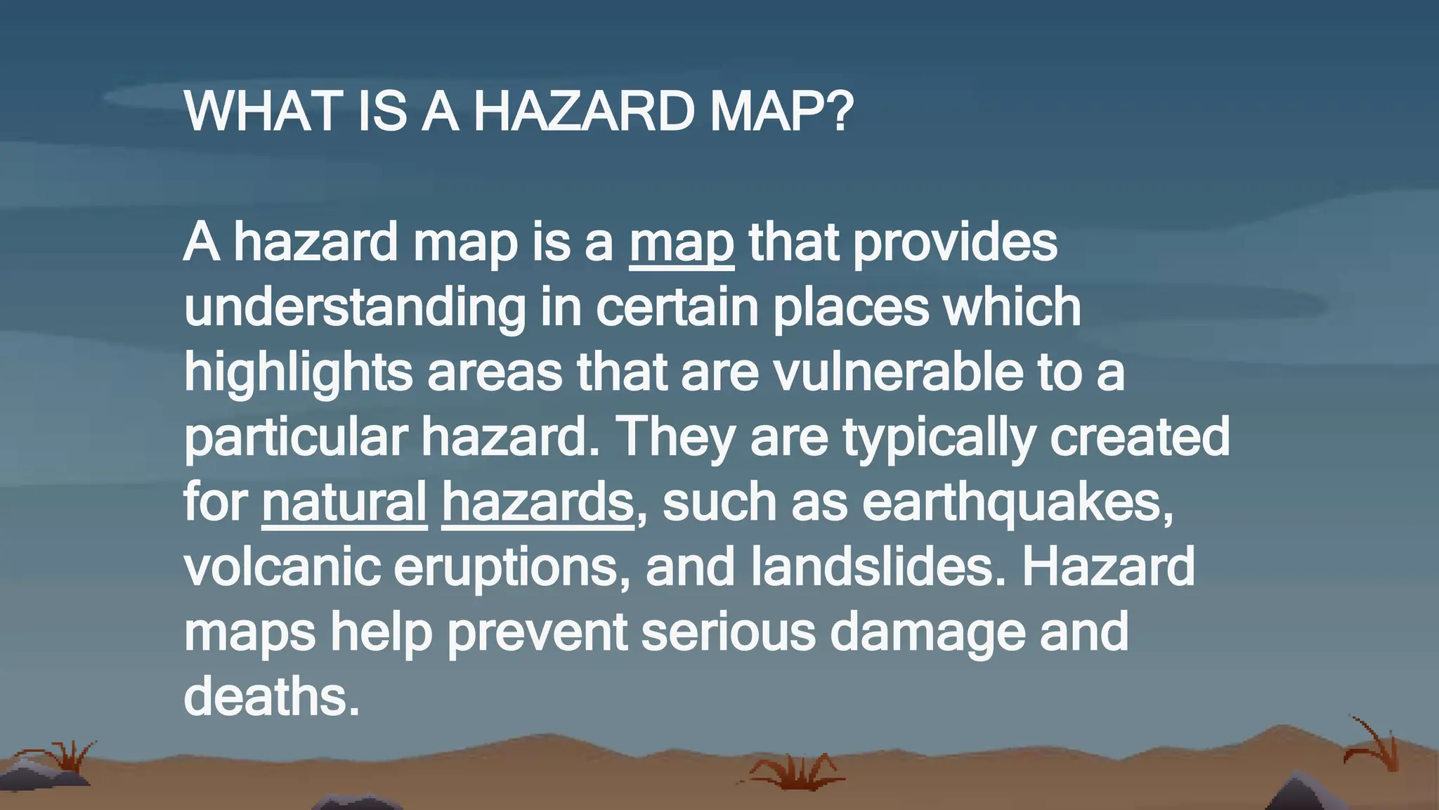 natural hazards presentation earth and life sciene | PPTX