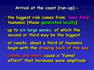 Natural hazards tsunami | PPTX
