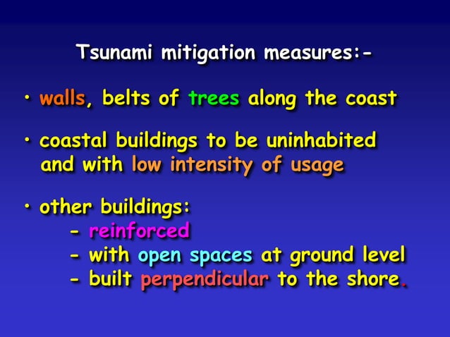 Natural hazards tsunami | PPT