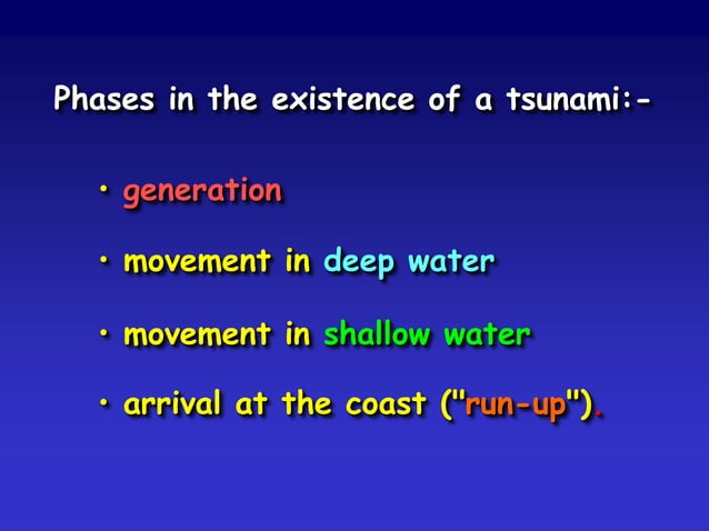 Natural hazards tsunami | PPT
