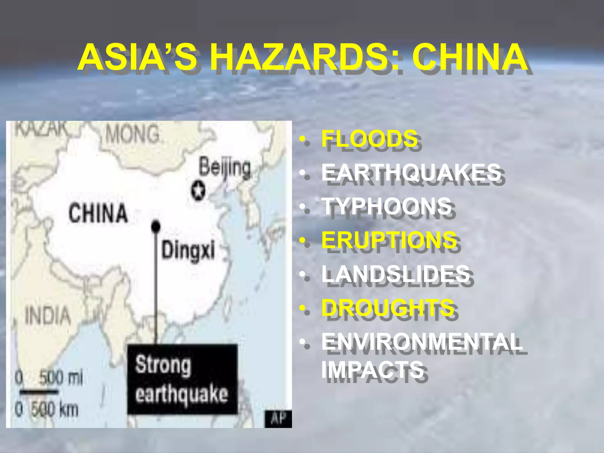 Natural Hazards and Disasters | PPTX