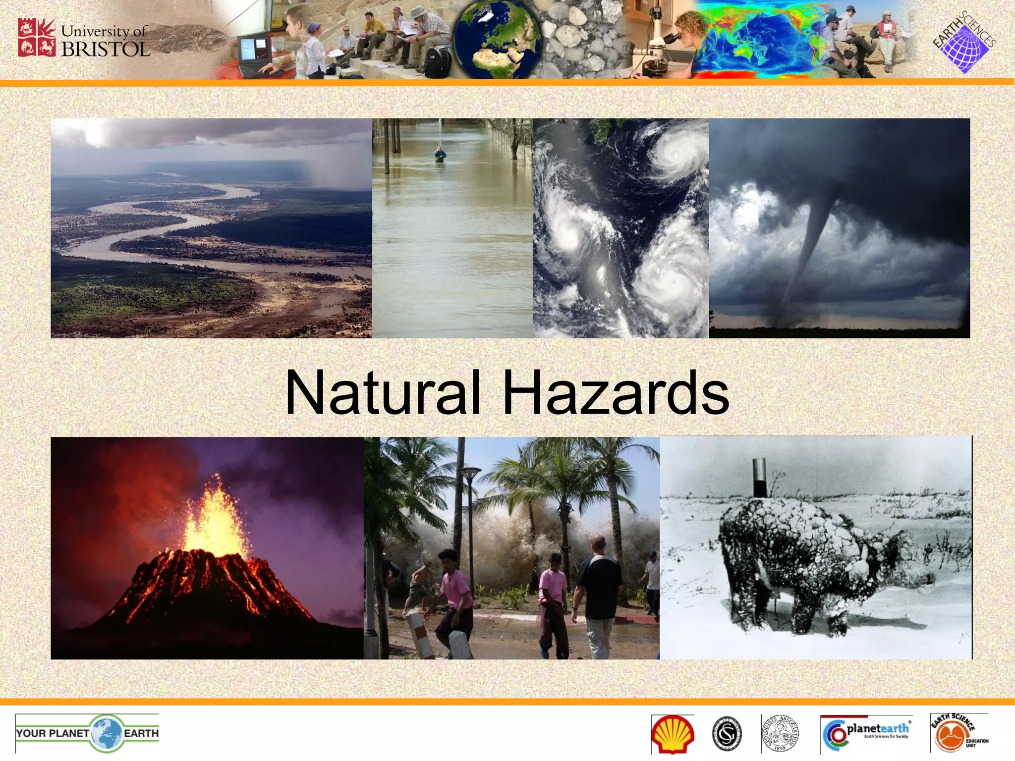 Natural hazards and disaster,types,mitigation and management | PPT ...