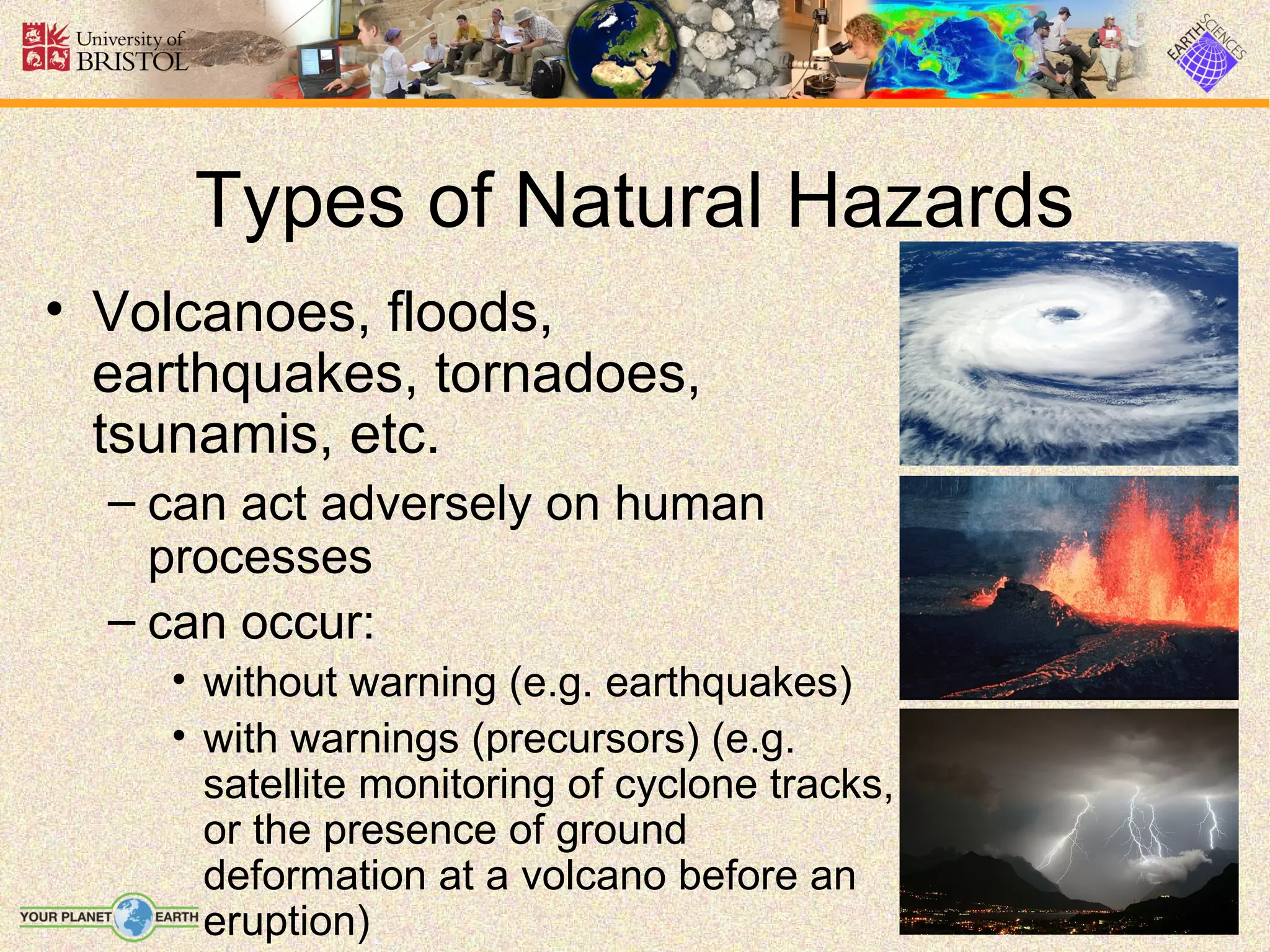 Natural hazards and disaster,types,mitigation and management | PPT ...