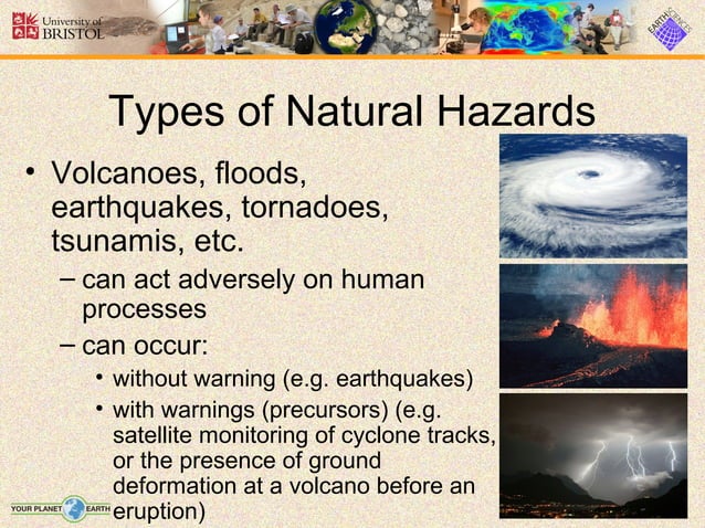 Natural hazards and disaster,types,mitigation and management | PPT ...