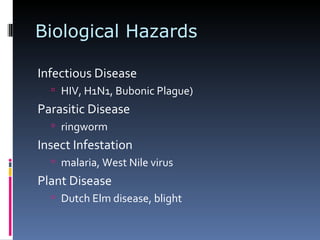Natural Hazards, Classification and Analysis | PPT