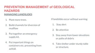 Natural hazards, mitigation, adaptation | PPTX