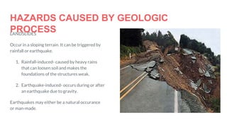 Natural hazards, mitigation, adaptation | PPTX