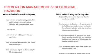 Natural hazards, mitigation, adaptation | PPTX