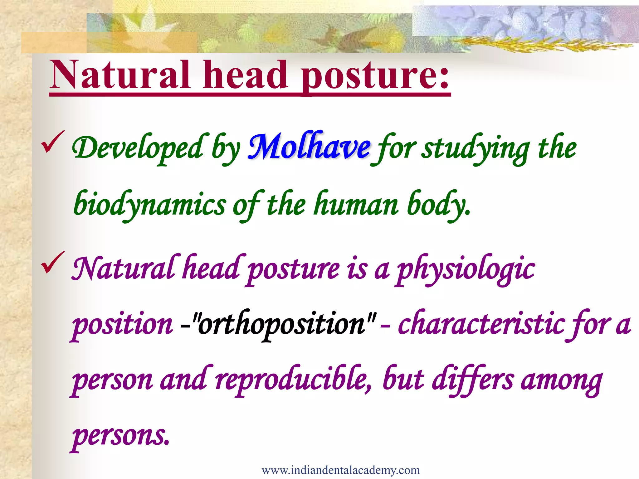 Natural head position | PPT