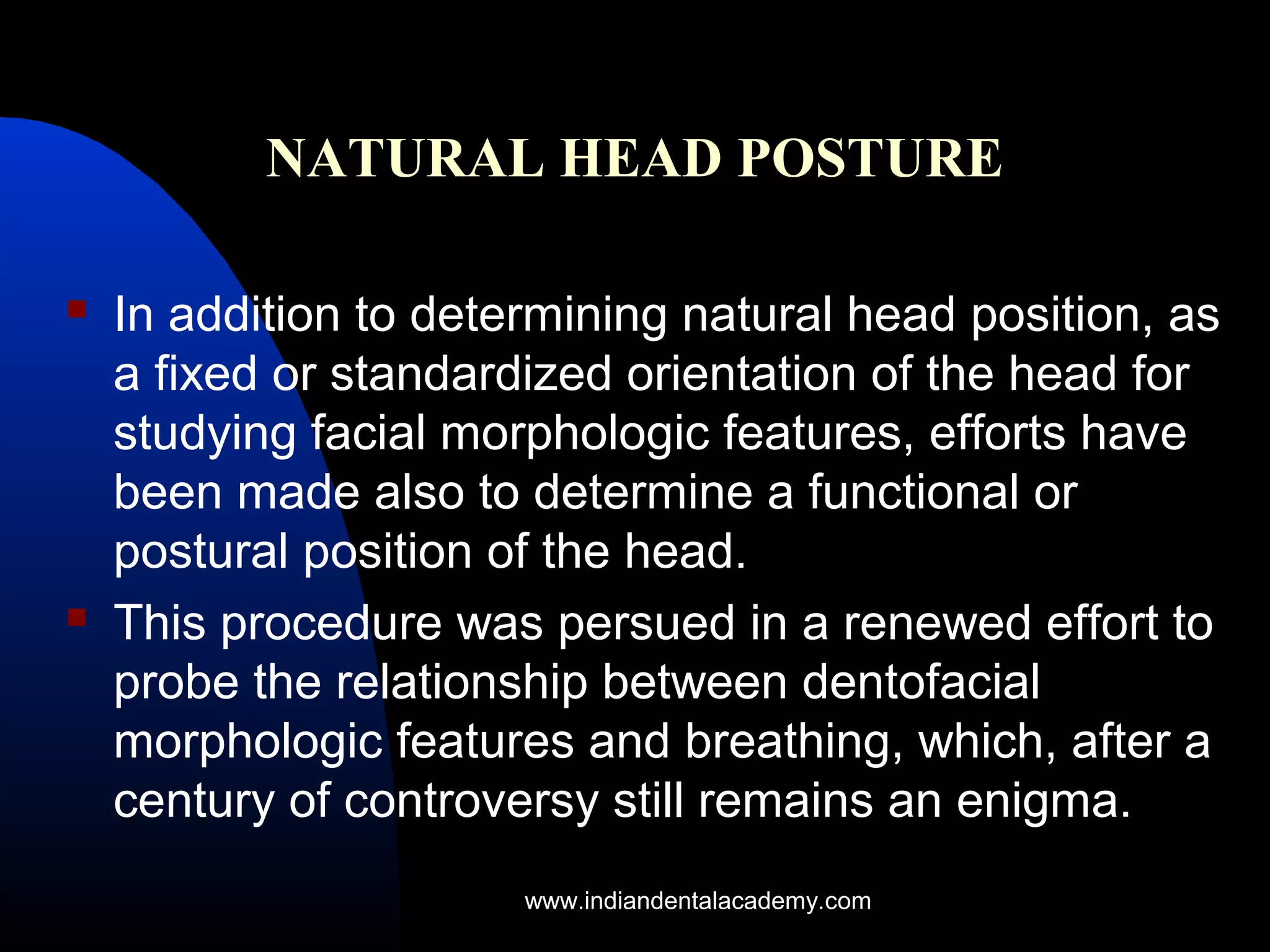 Natural head posture /certified fixed orthodontic courses by Indian ...