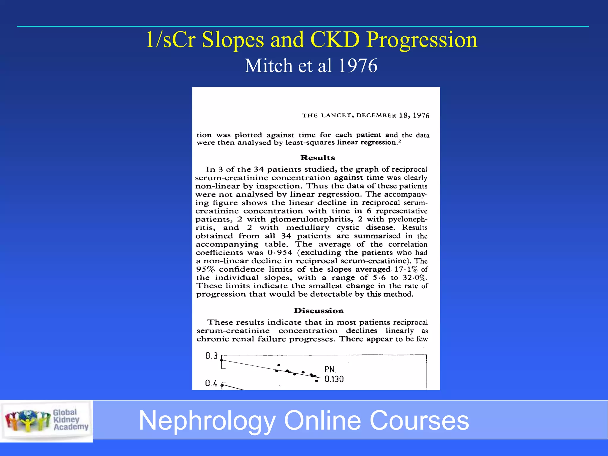 CKD Natural History 2014 | PPTX