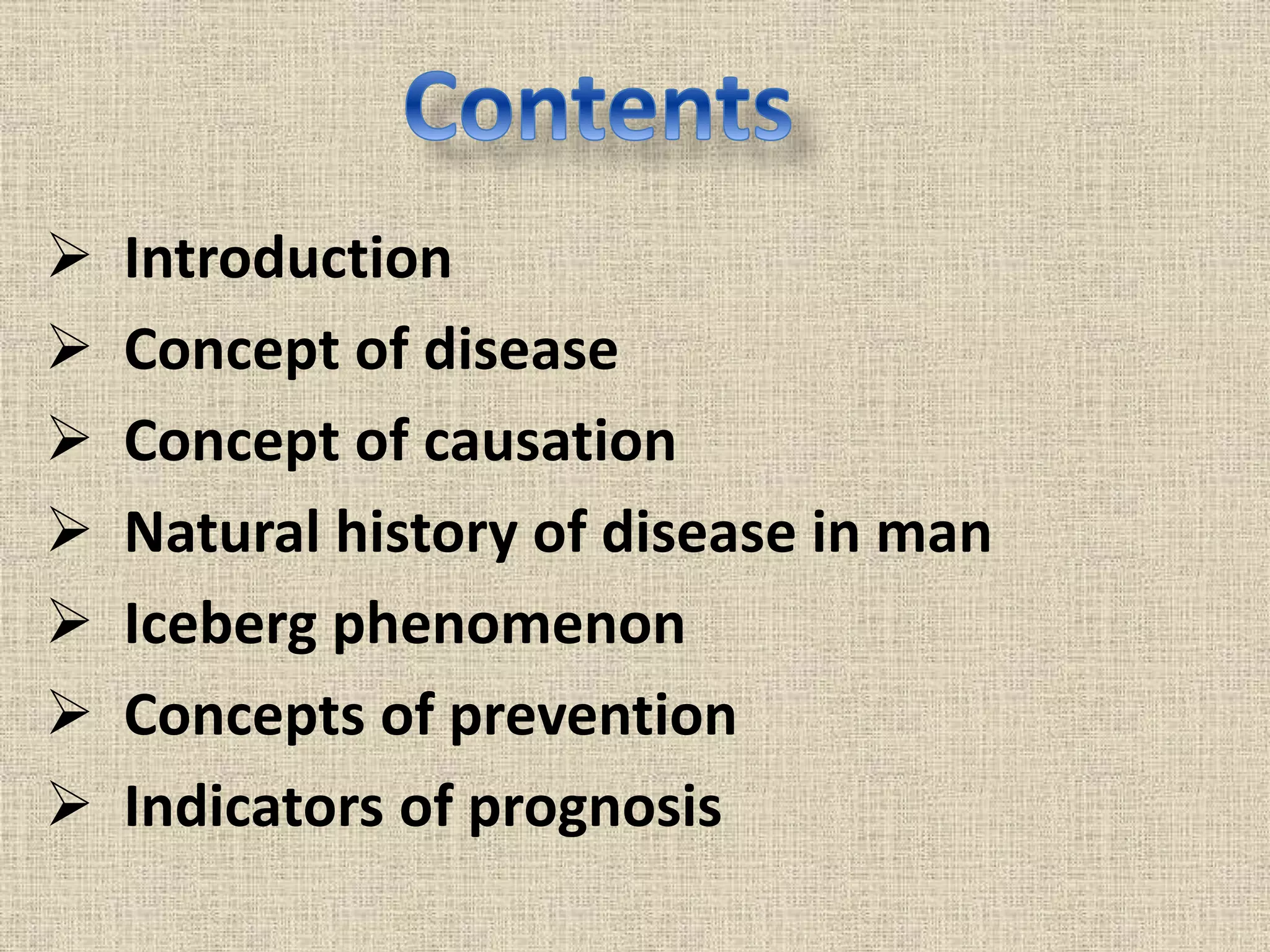 Natural history of disease | PPTX
