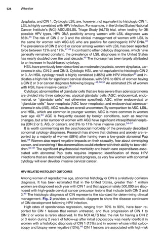 Natural history of human papillomavirus infections, cytologic and ...