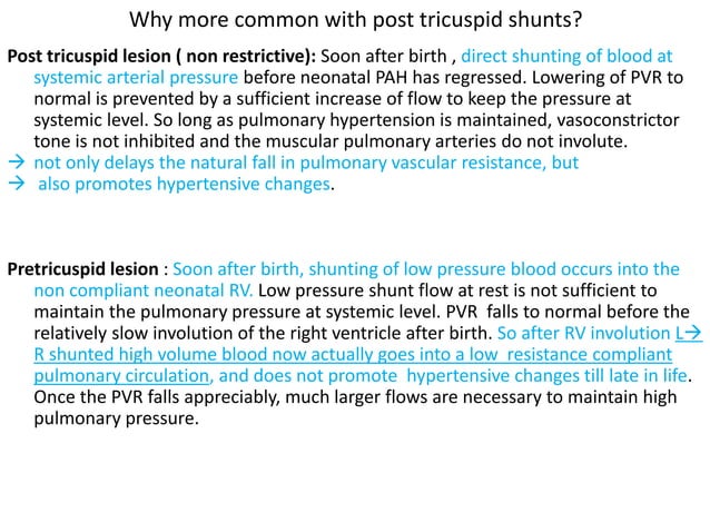 Natural history of right to left shunts | PPT