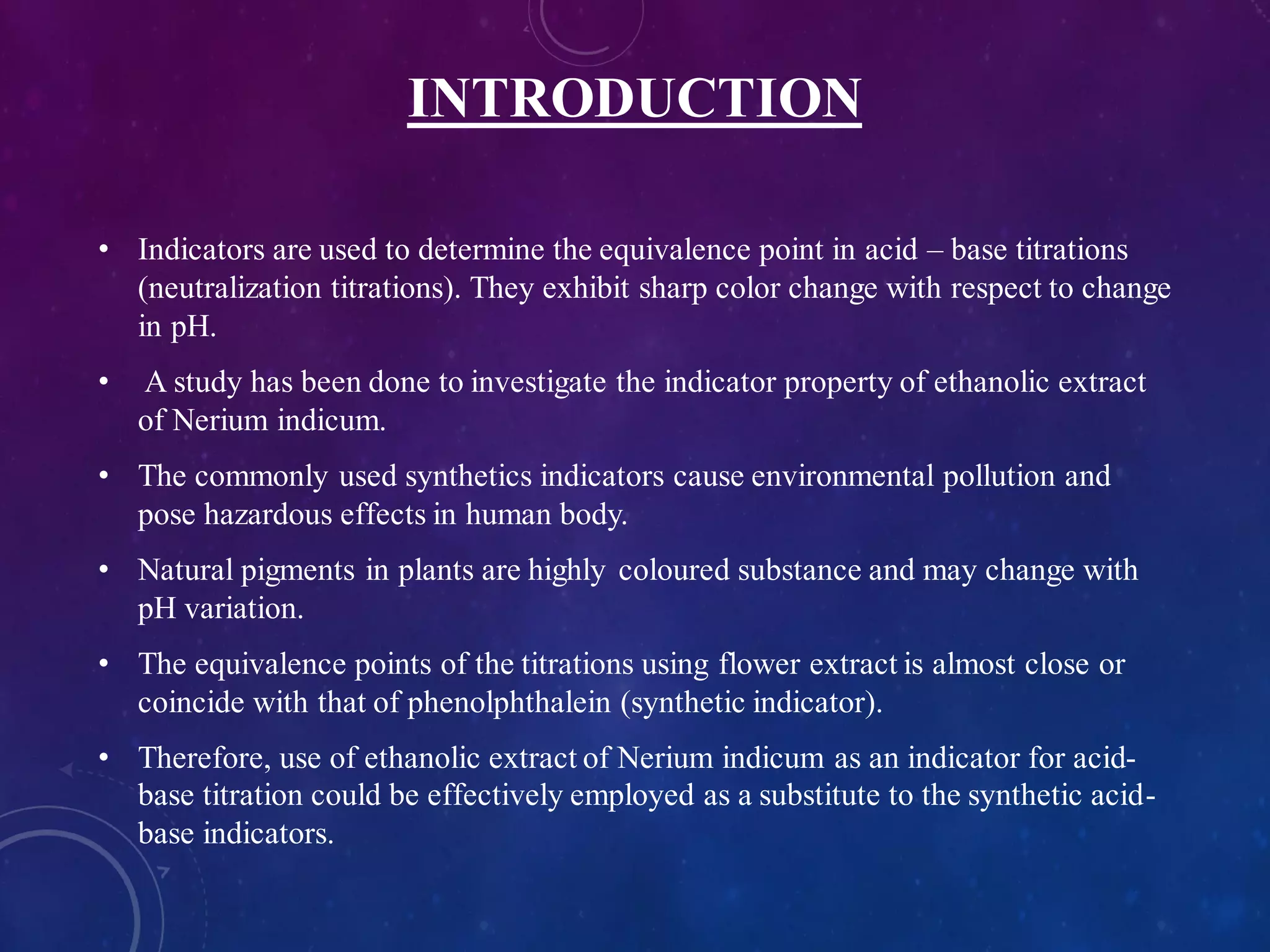 Natural Indicator Preparation | PDF