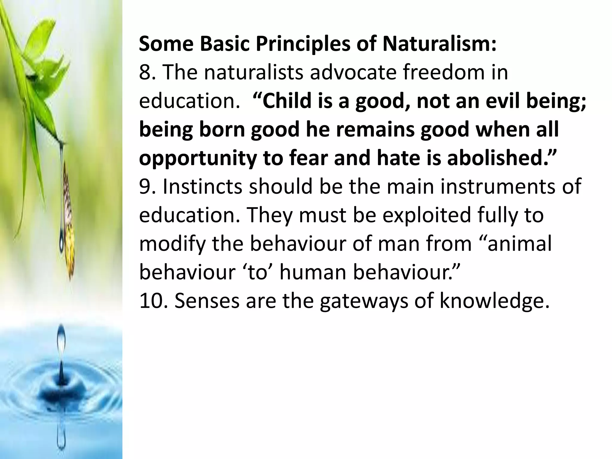 Philisophy of Naturalism | PPTX