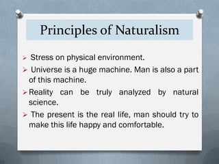 NATURALISM | PDF