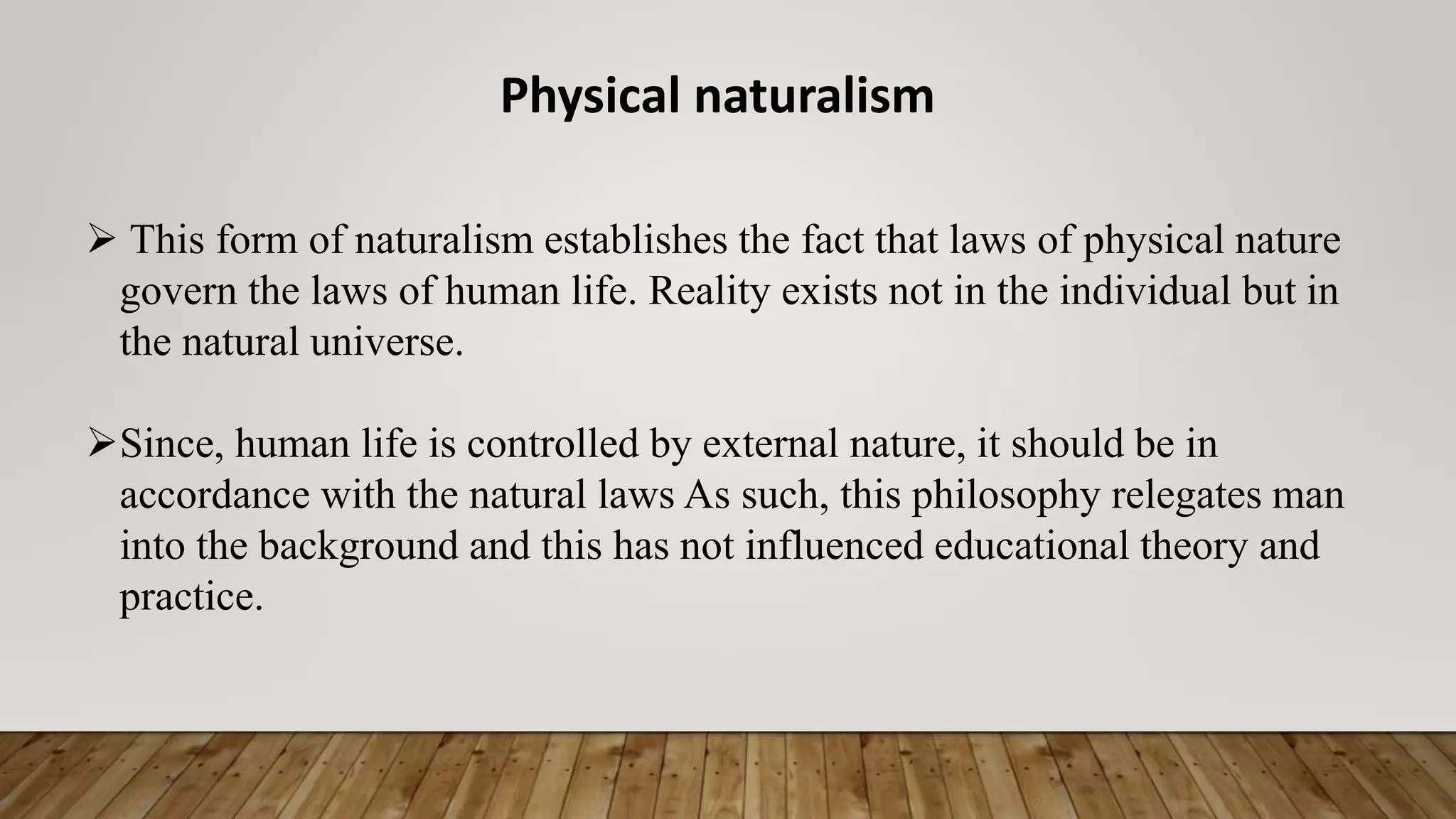 Naturalism | PPTX