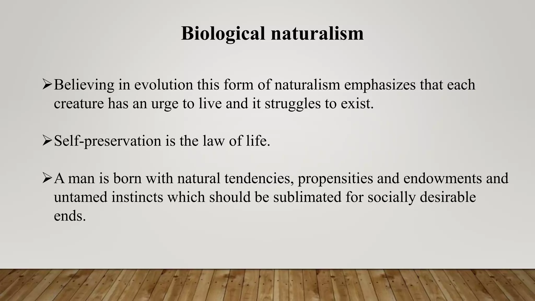 Naturalism | PPTX