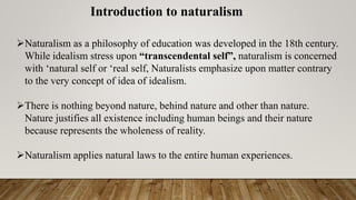 Naturalism | PPTX