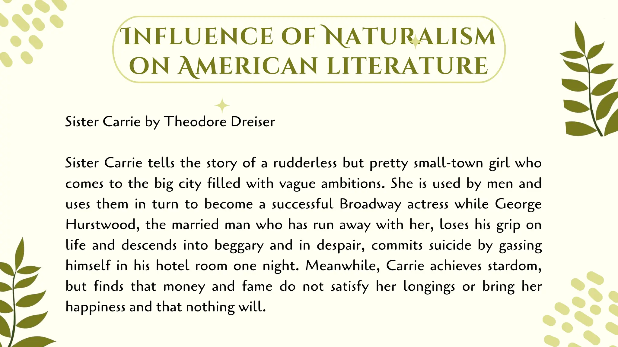 NATURALISM: A literary movement of English literature.pptx