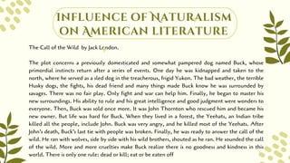 NATURALISM: A literary movement of English literature.pptx
