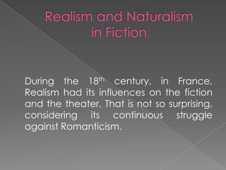 Naturalism and realism.4 | PPTX