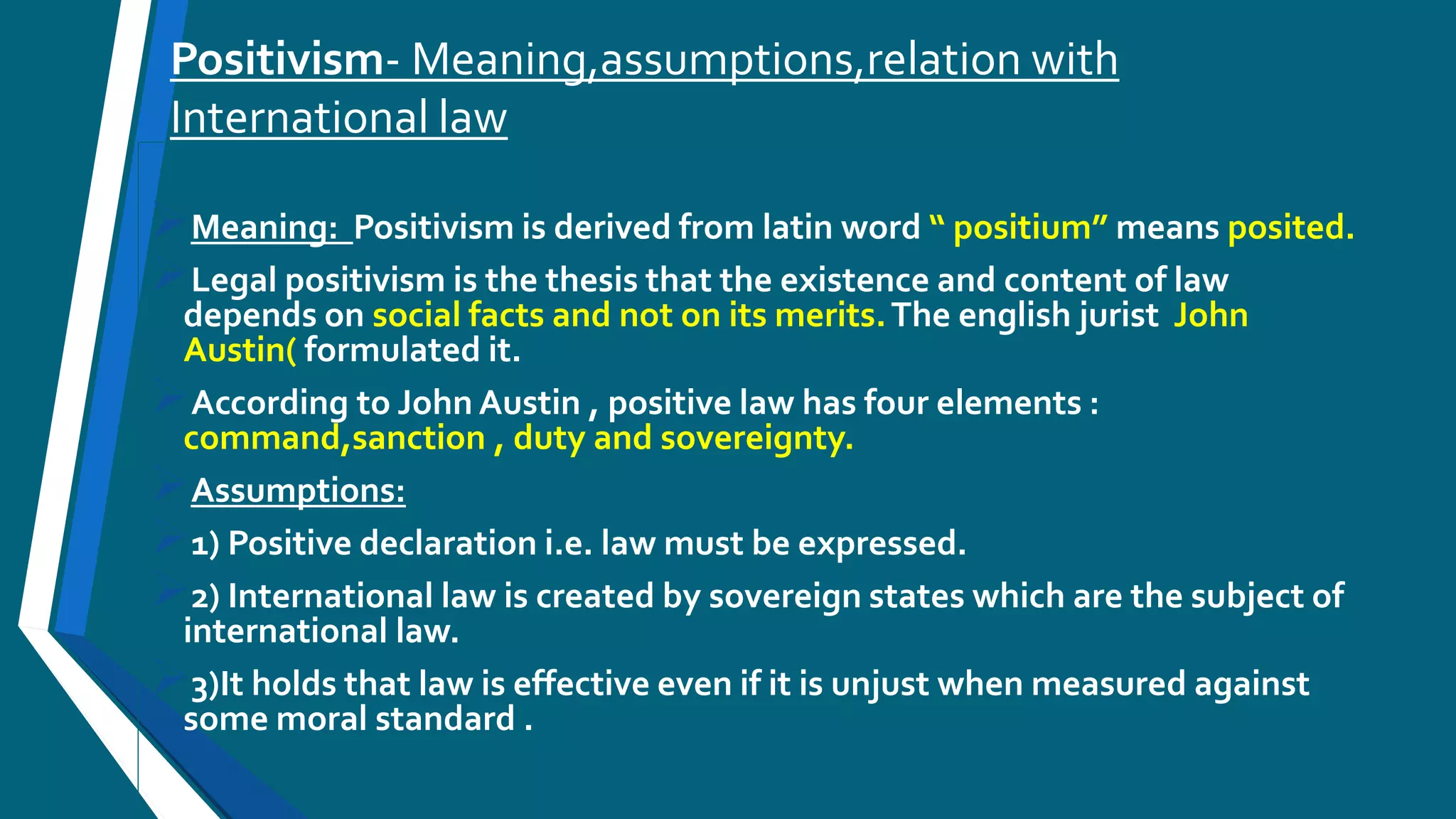 Naturalism vs positivism | PPTX