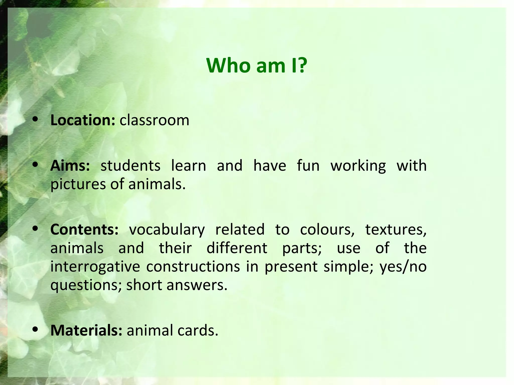 Naturalistic intelligence | PPT
