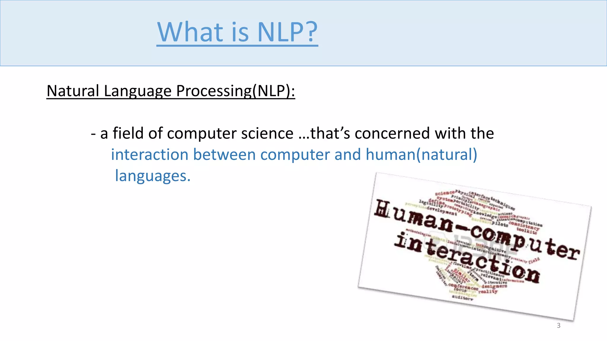 Natural lanaguage processing | PPT