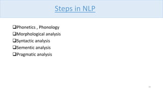 Natural lanaguage processing | PPTX