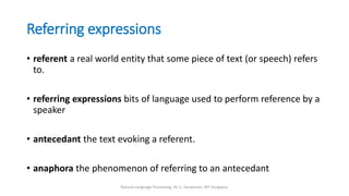 Natural language processing | PPT