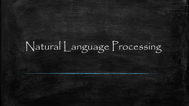 Natural Language Processing | PPTX