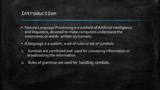 Natural Language Processing | PPTX