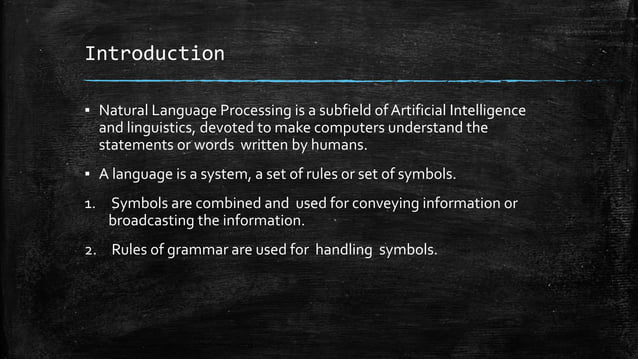 Natural Language Processing | PPTX