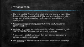 Natural Language Processing | PPTX