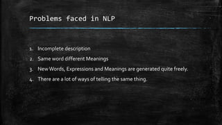 Natural Language Processing | PPTX