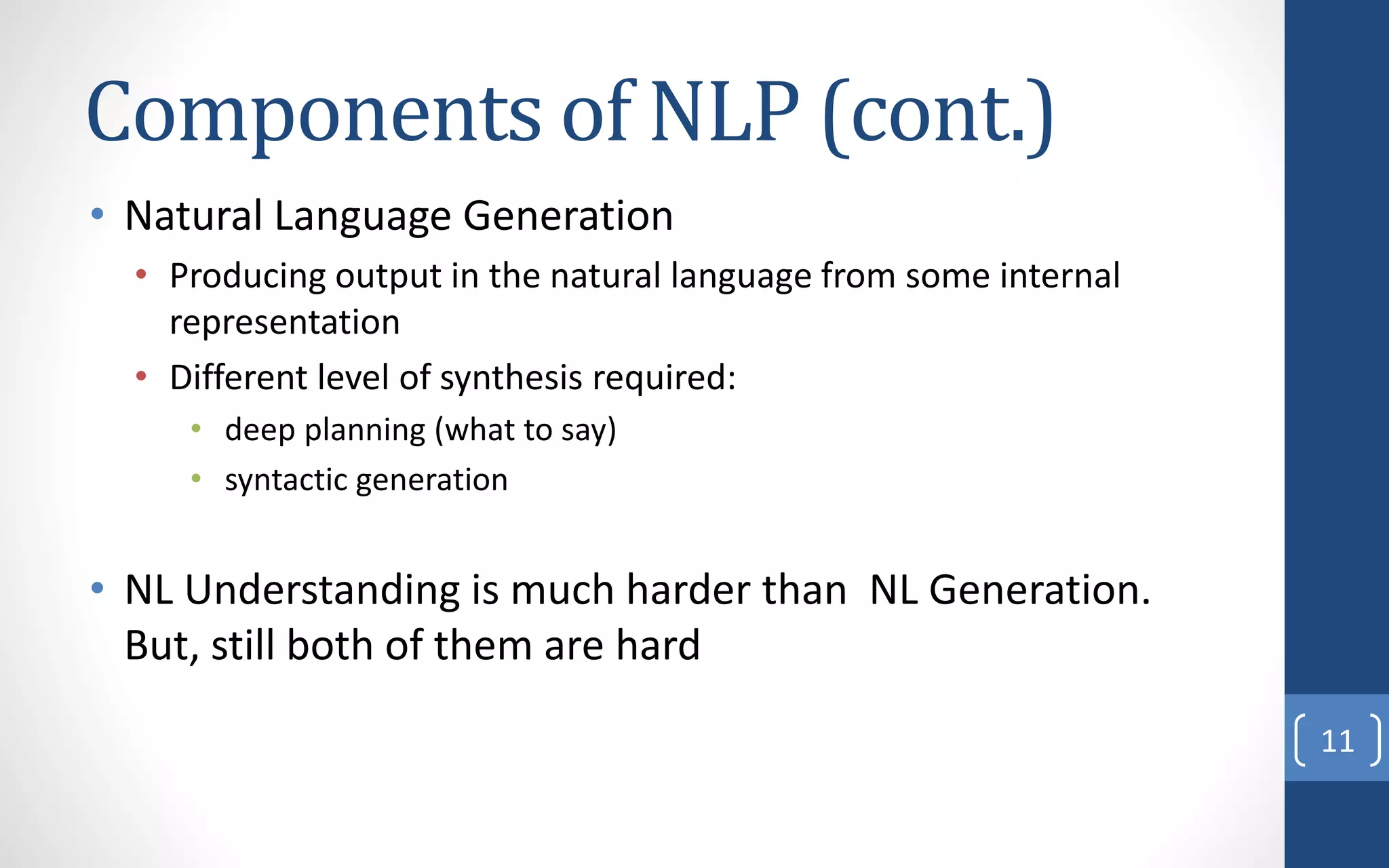 Natural language processing | PPTX