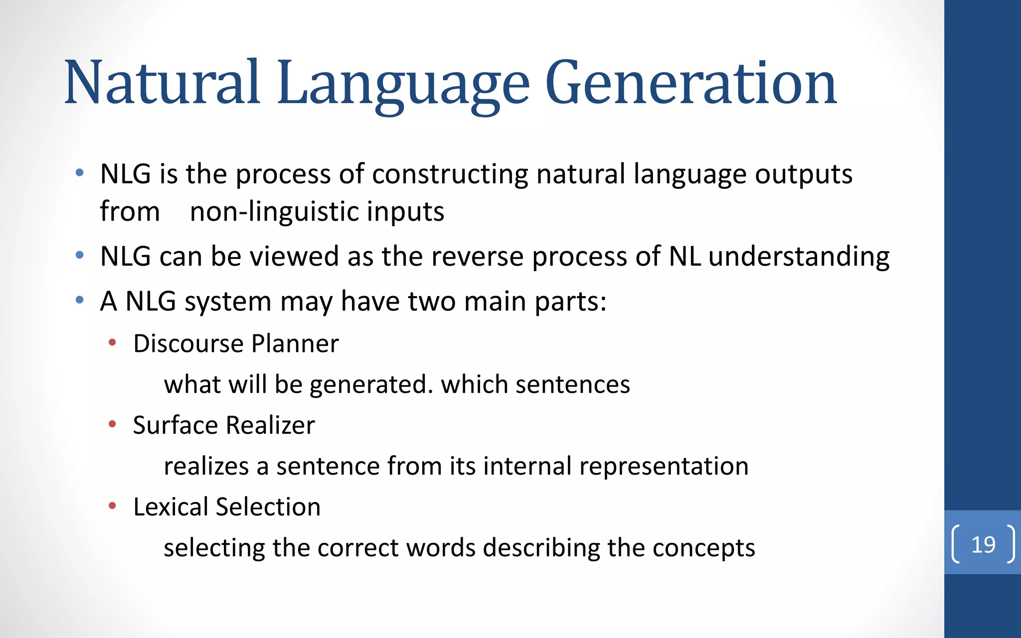 Natural language processing | PPTX