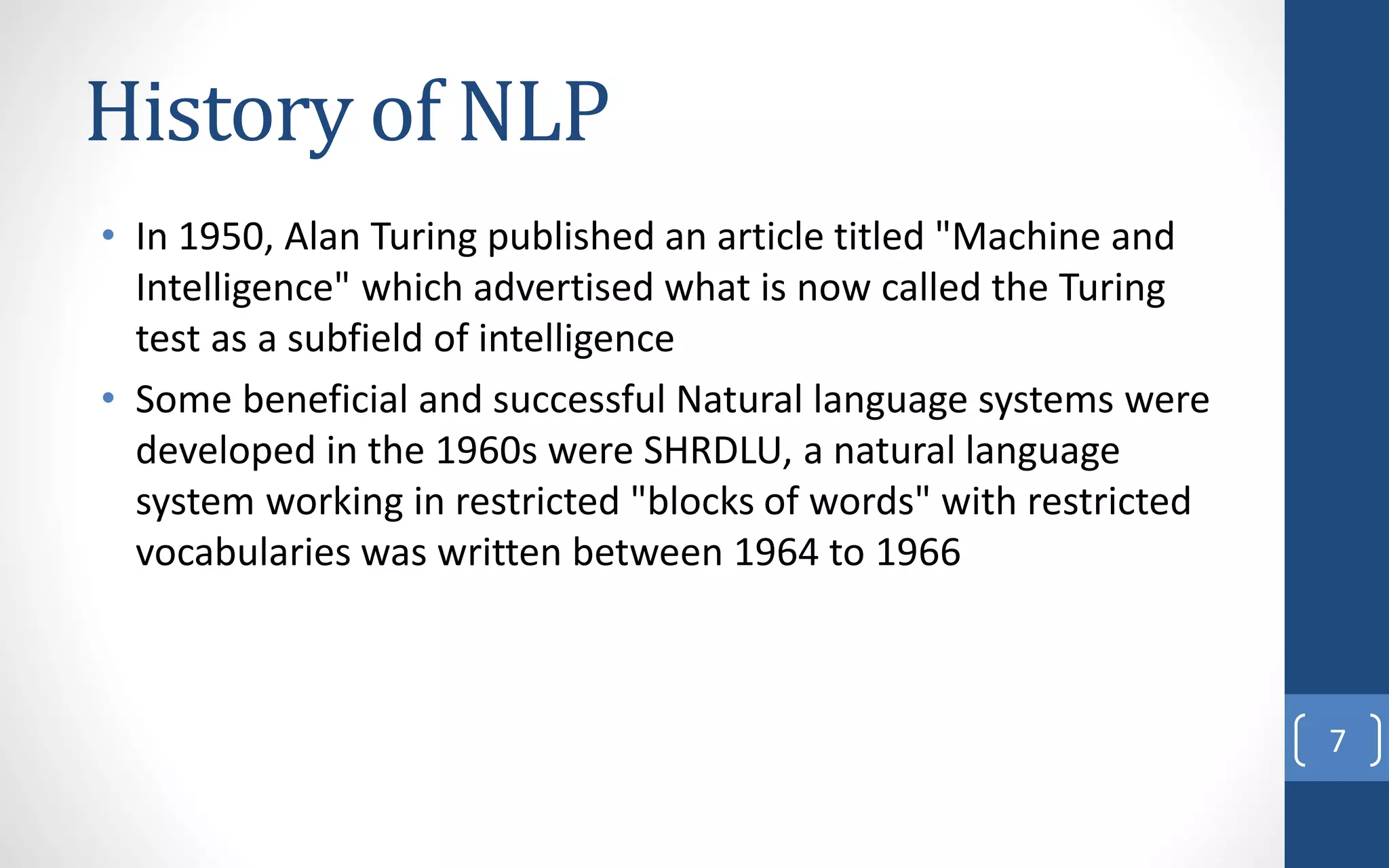 Natural language processing | PPTX