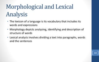 Natural language processing | PPTX